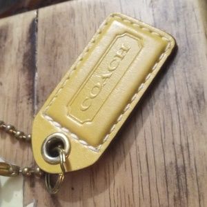 Coach | Bags | Coach Hang Tags Set Two Yellow White | Poshmark